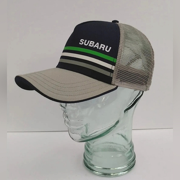 Subaru | Accessories | Subaru Snapback Mesh Trucker Hat Cap Embroidered ...